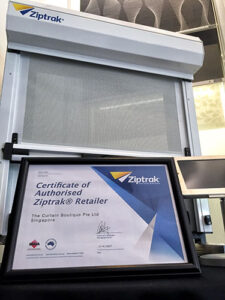 Ziptrak Singapore - Genuine Quality Zip Blinds from Australia