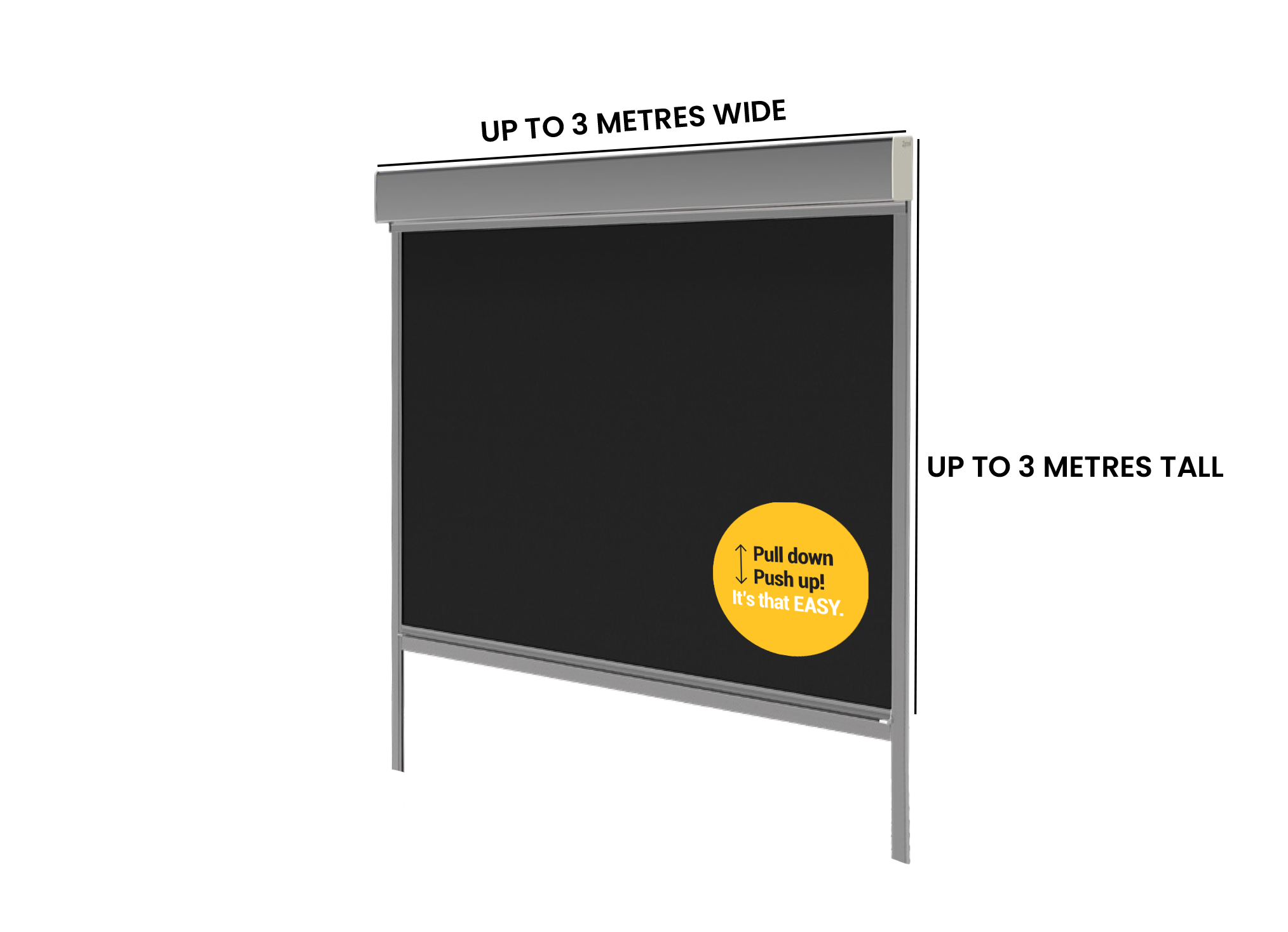 Ziptrak Interior Blind - The Curtain Boutique - Blinds & Curtains Singapore